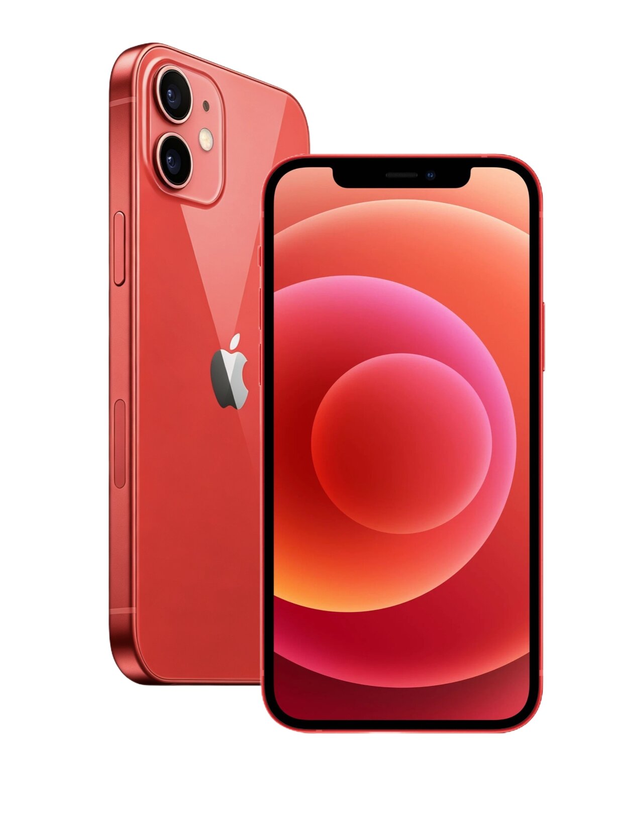 Хит продаж Смартфон Apple iPhone 12 128 ГБ, красный, 2 SIM, 5G, OLED, A14, NFC, Поддерживаю русский язык.