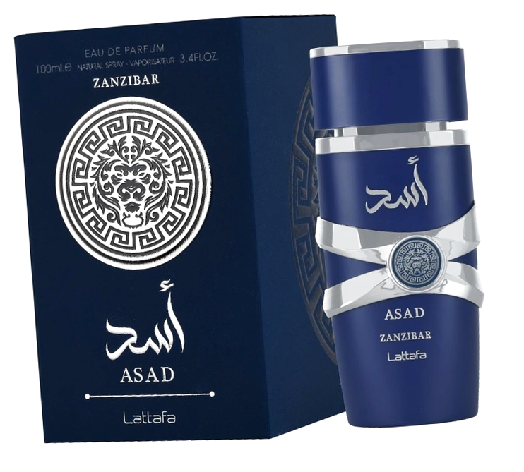 Парфюм мужской Латтафа Асад Занзибар 100 мл / Lattafa Perfumes Asad Zanzibar