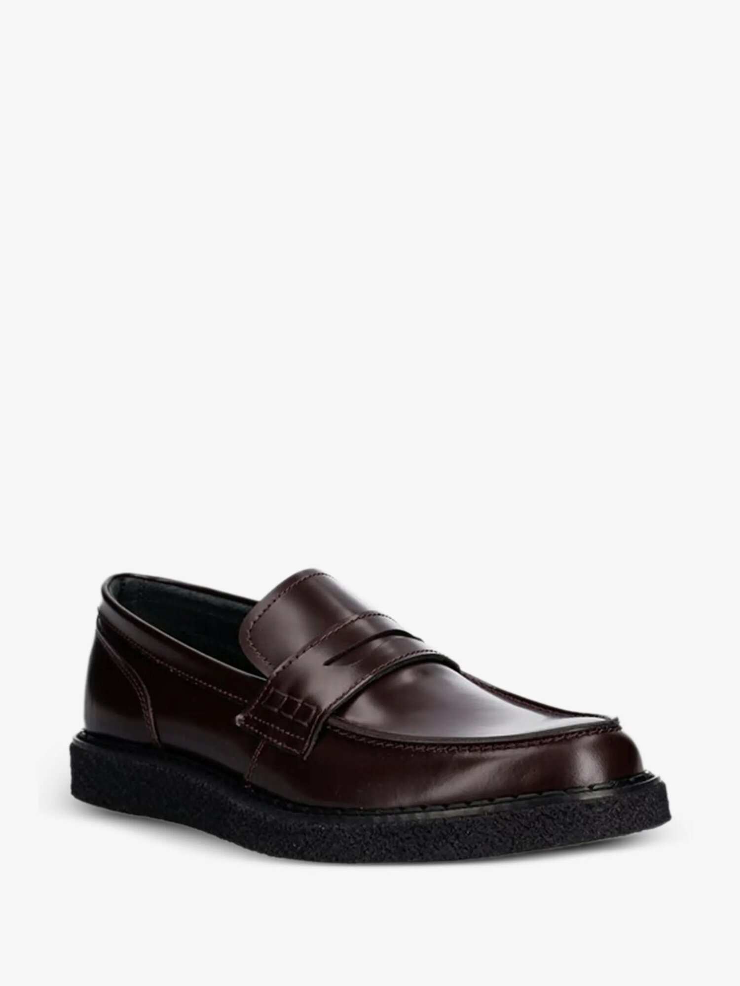 Лоферы FRED PERRY Panelled penny loafers, размер 43, коричневый — фото 1