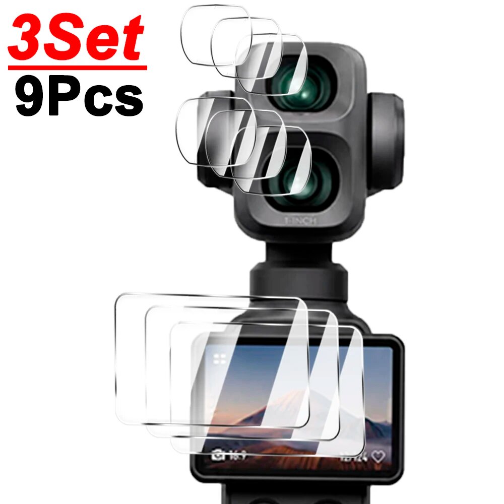 Защитные пленки из закаленного стекла для DJI OSMO Pocket 4 Pro