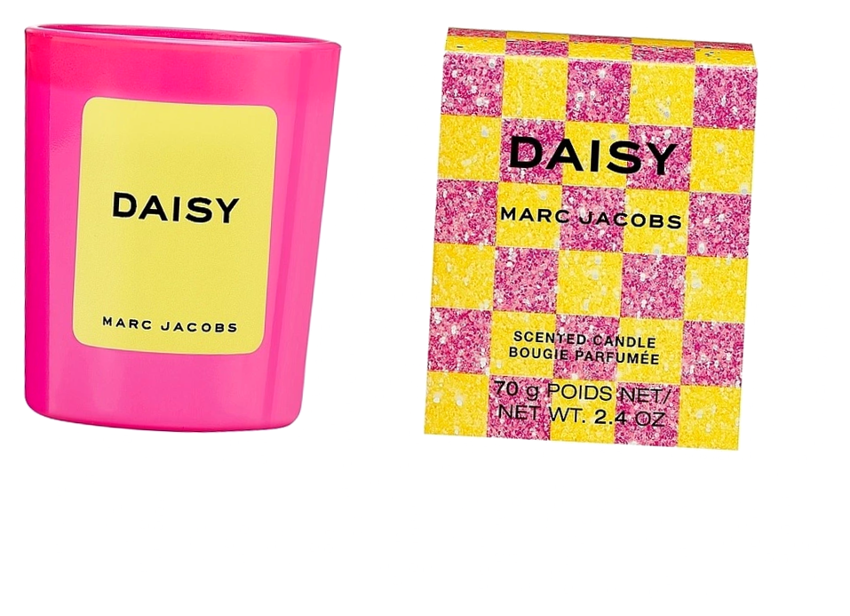 Ароматическая свеча Марк Якобс Дейзи 70 гр для женщин - Marc Jacobs Daisy