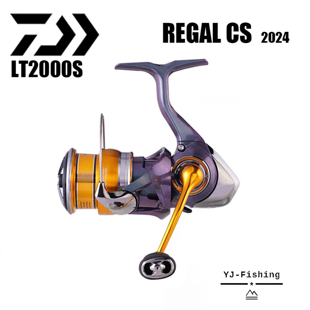 DAIWA 2024 REGAL CS LT 2000S Спининговая катушка рыболовная снасть