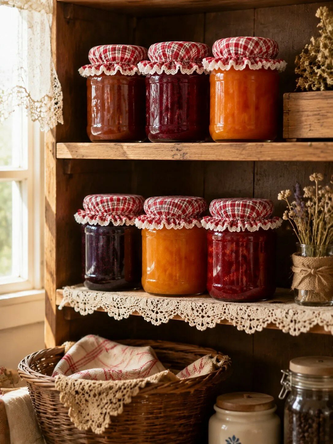 Текстильные крышечки, шапочки для тарелок, банок, чашек