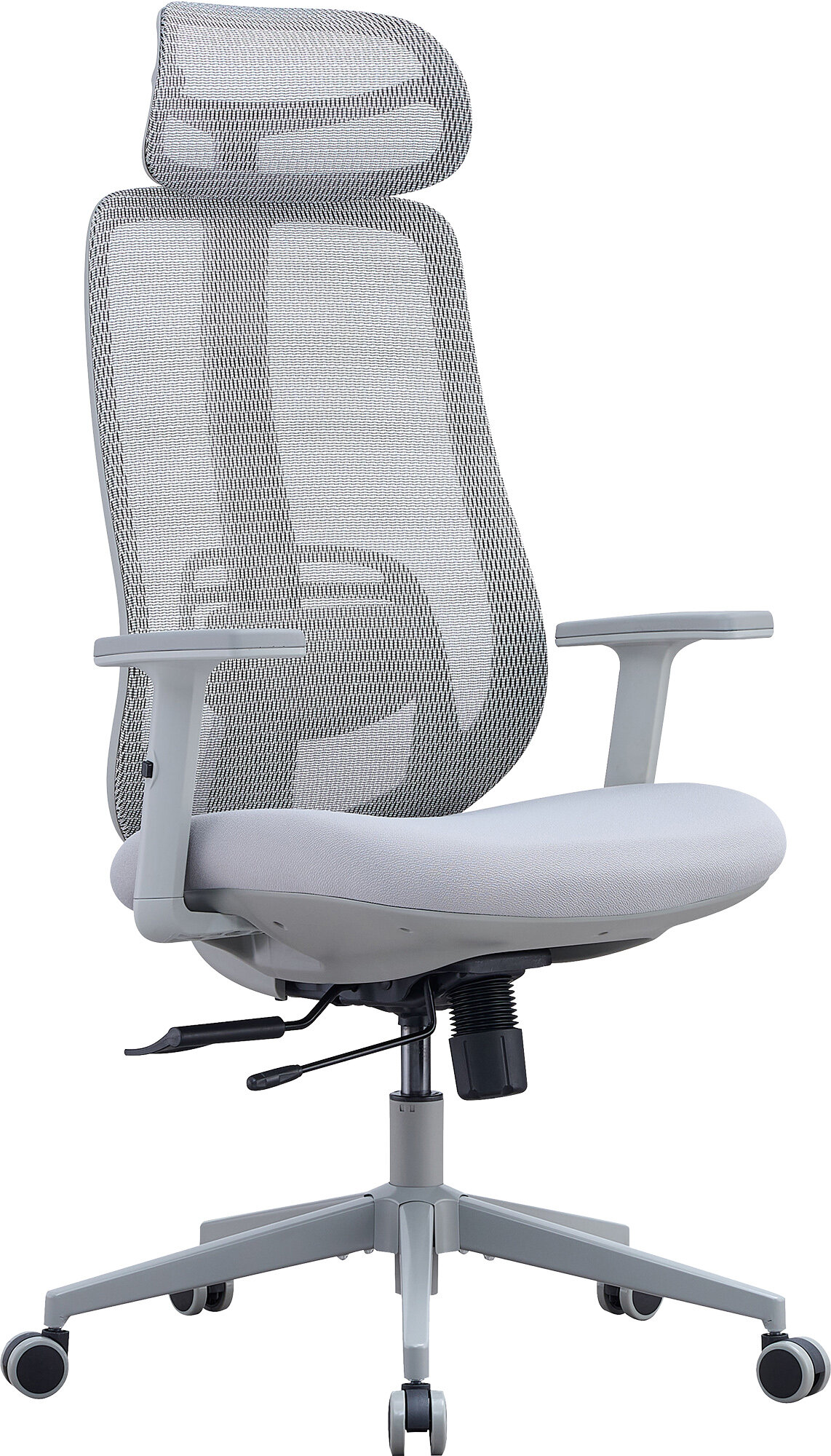 Кресло компьютерное офисное Everprof EP-830 Grey Сетка, цвет Серый
