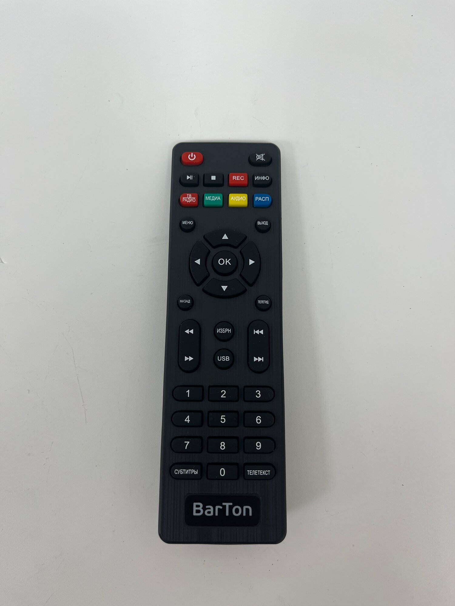 Пульт для цифровой приставки (ресивера) BarTon RC563IR DVB-T2