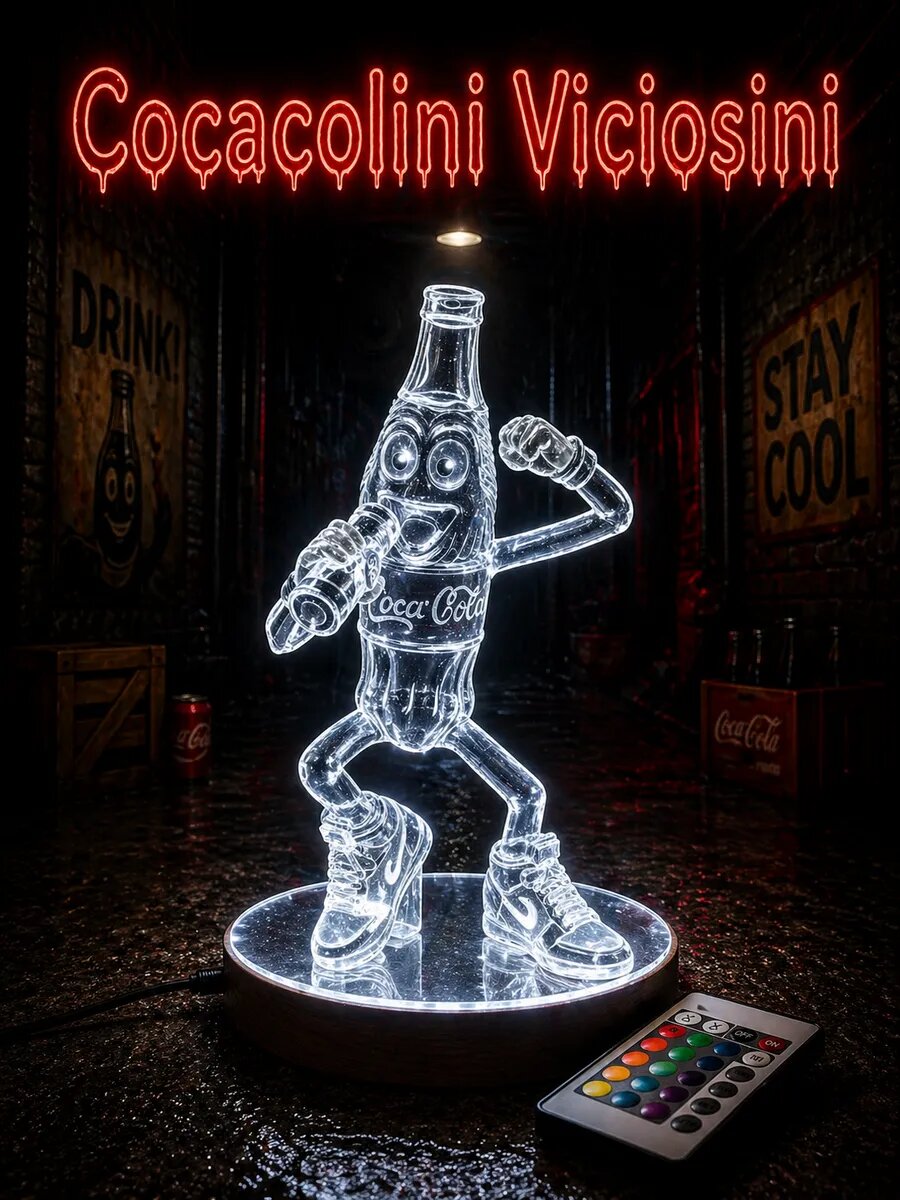 Кокаколини Вичозини фигурка Брейнрот/ Cocacolini Viciosini