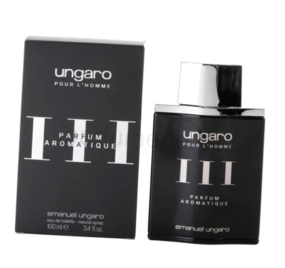 Мужская туалетная вода Emanuel Ungaro III Pour L Homme Parfum Aromatique 100 мл - Унгаро 3 Пур Ль Хом
