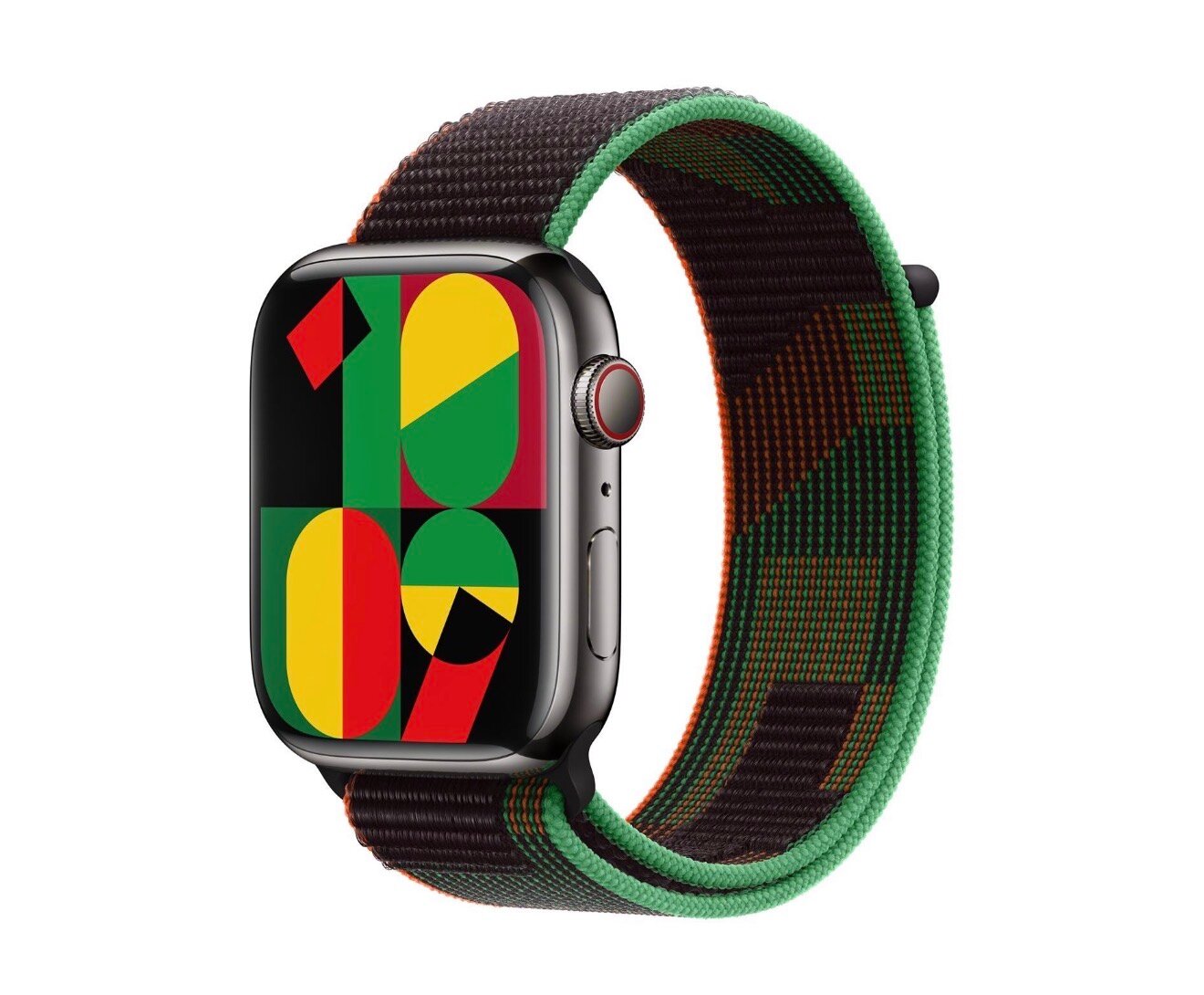 Ремешок для Watch 45mm Black Unity Sport Loop MQTJ3ZM/A 44/45/46/49mm(Original)