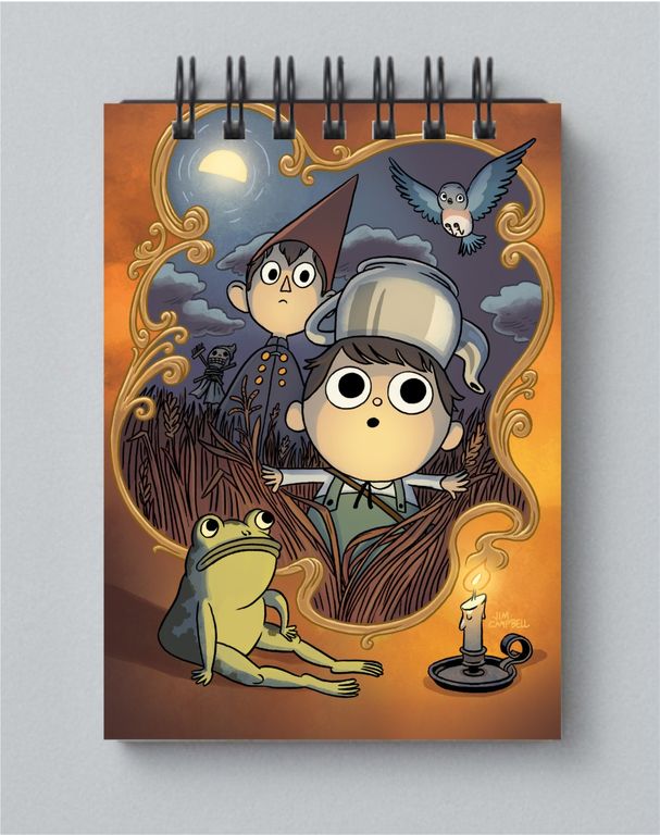 Блокнот По ту сторону изгороди, Over the garden wall №1, А4