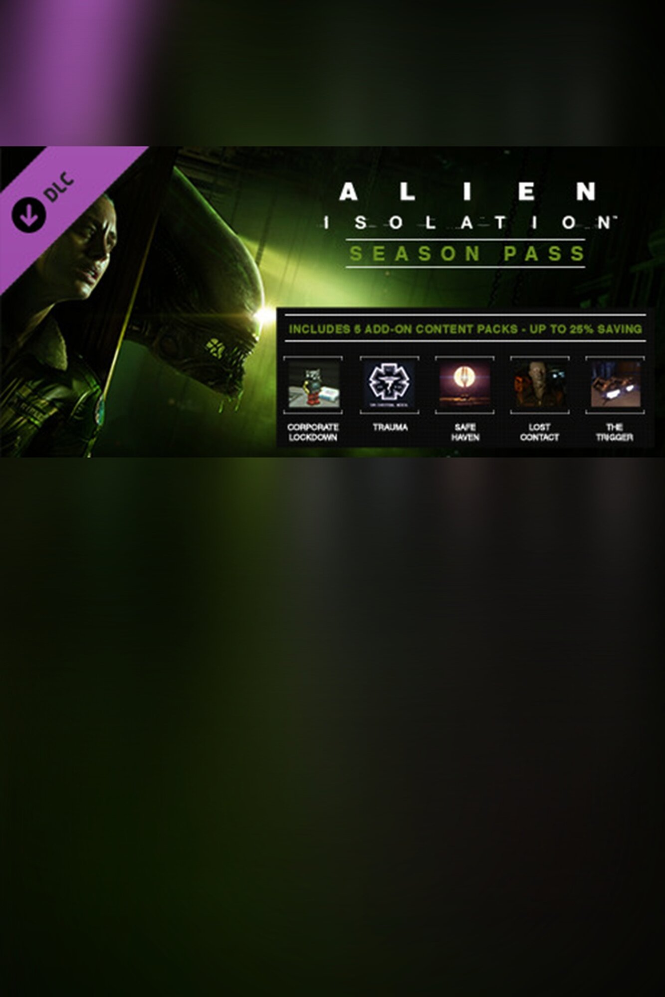 Видеоигра Alien: Isolation Season Pass DLC, Все страны, разработчик Creative Assembly, издание DLC
