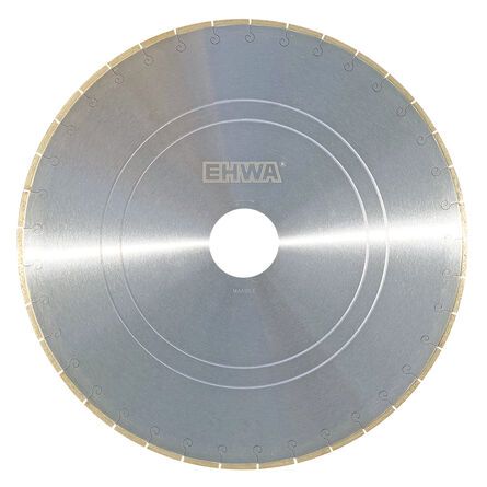 Диск алмазный для резки хрупких сортов мрамора 500/76 EHWA Music микропаз, с водяным охлаждением