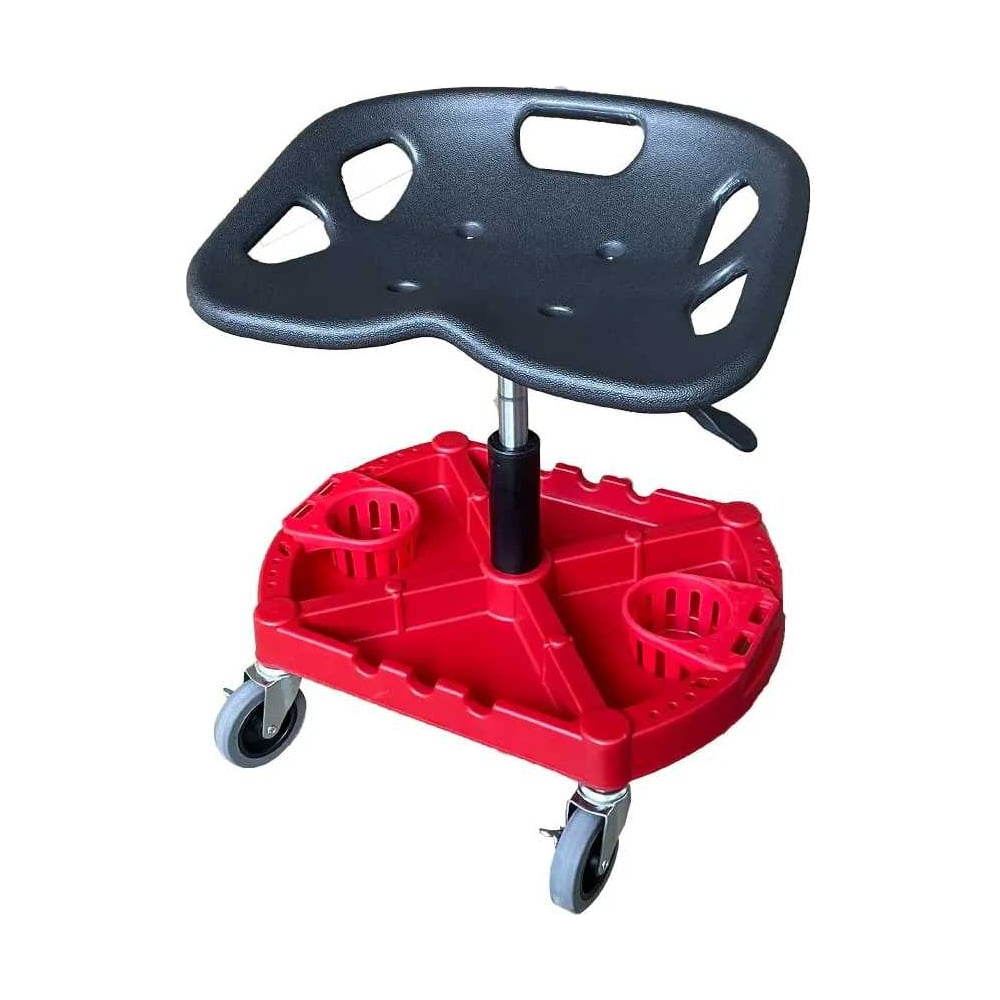 Стул передвижной для детейлера с регулировкой высоты и поддоном A1 Movable Detailing Chair Tools 100SM040