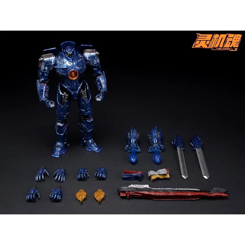 LING JIHUN Pacific Rim Gipsy Danger, 8 дюймов, темно-синий