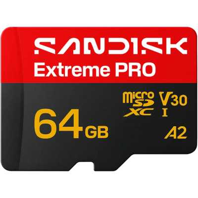 Карта памяти Extreme Pro 64GB SDSQXCU-064G-GS6MA
