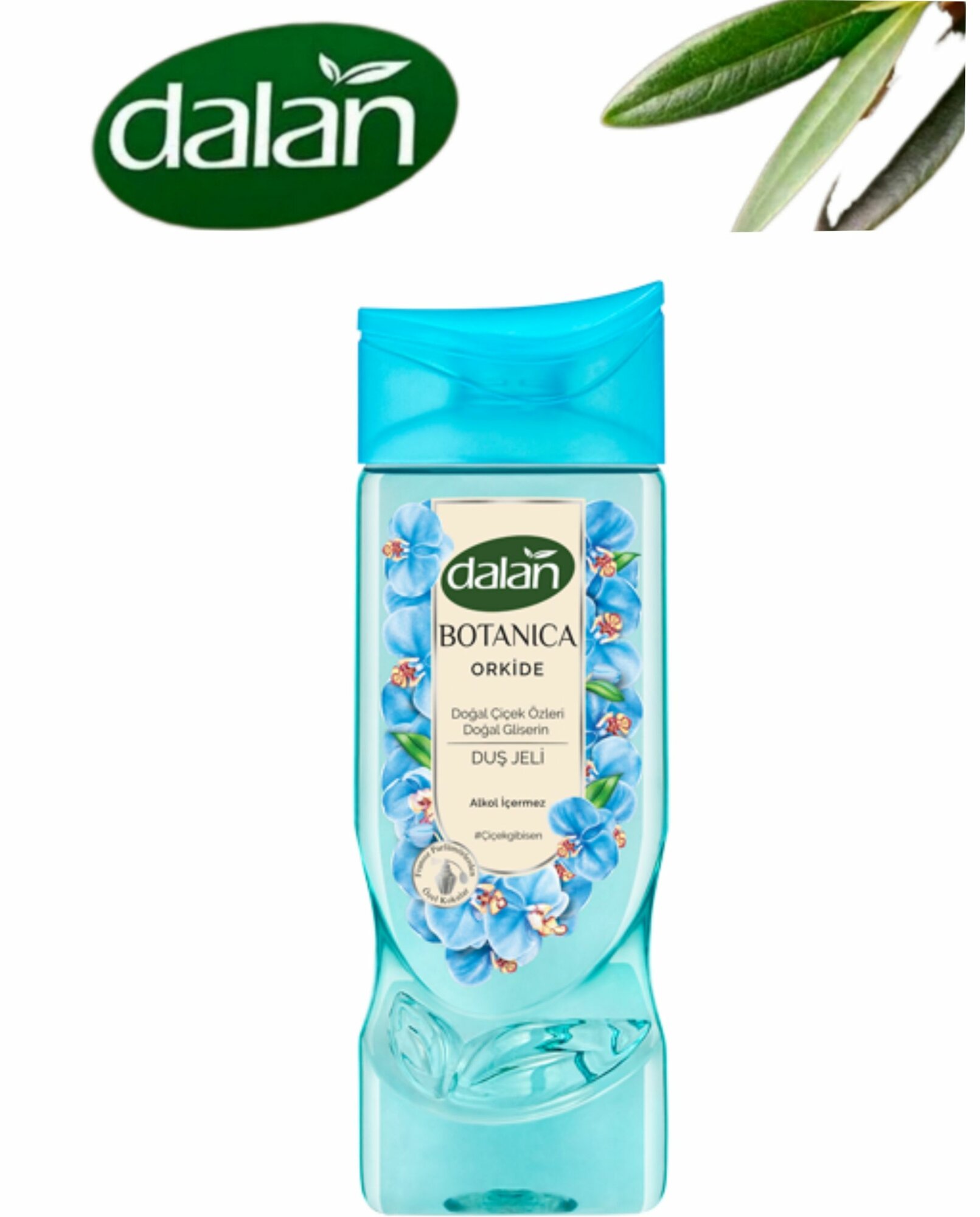 DALAN Botanica Орхидея Натуральный парфюмированный гель для душа 450 мл (Турция)