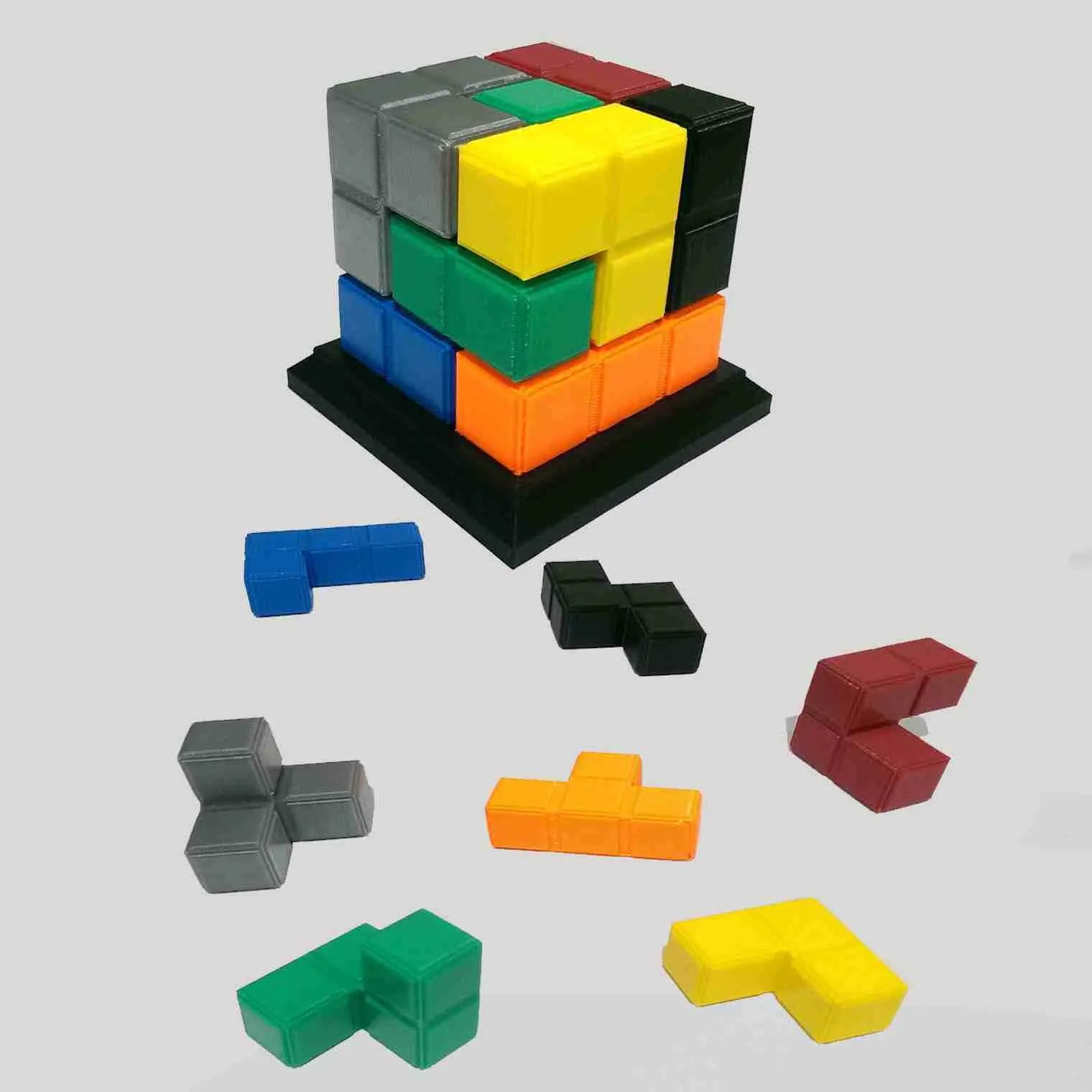 3D-пазл сборный геометрический, PLA, 3D-печать, арт. PZ-PUZ-CC-ac96b182fac1