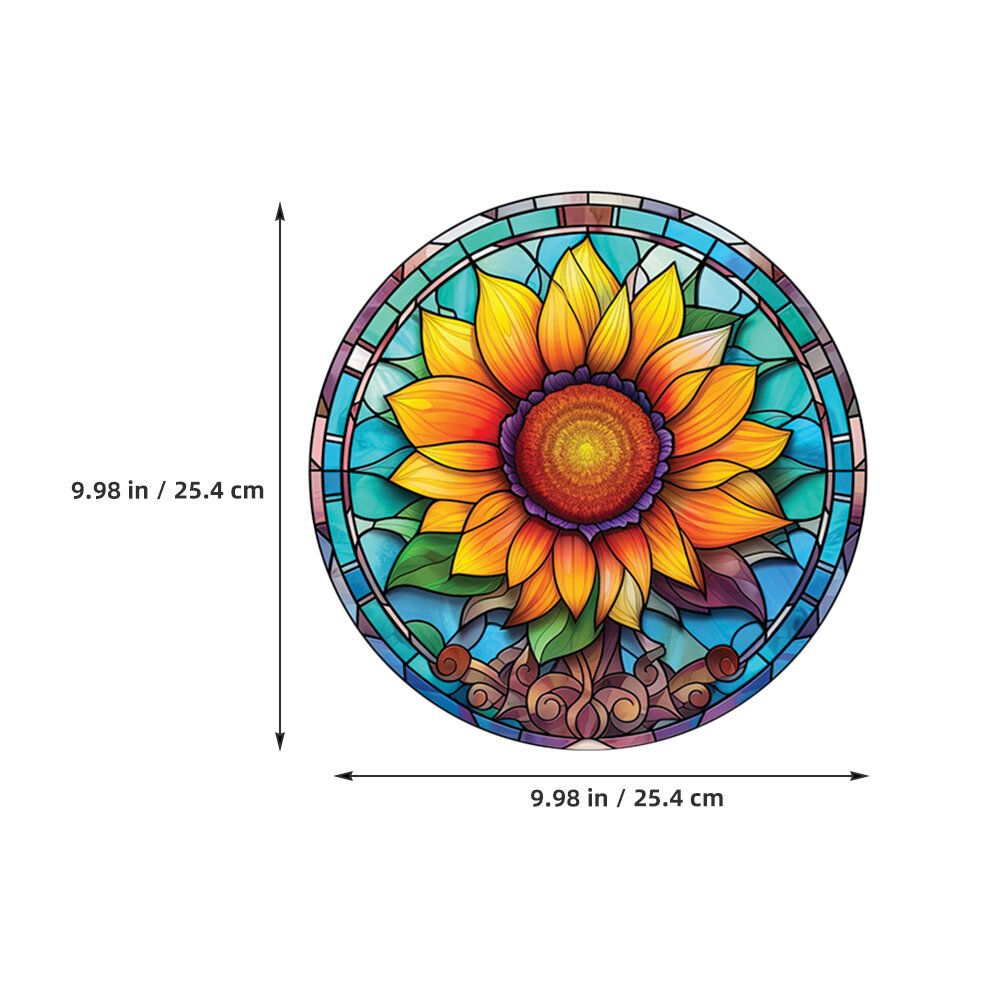 3D Наклейки На Окна Без Клея Защита Птиц От Ударов 25.40X24.40X0.10Cm