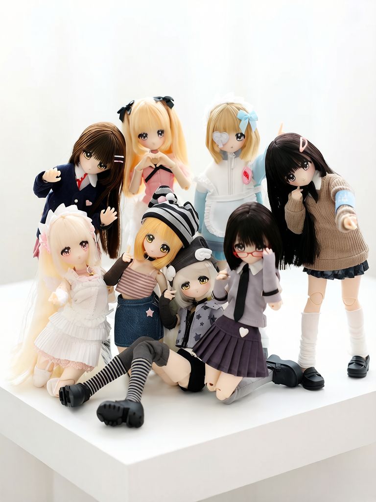 Не трогай мою челку Серия Special 1/6 BJD Кукла блайнд-бок/Don't Touch My Bangs Series Blind Box