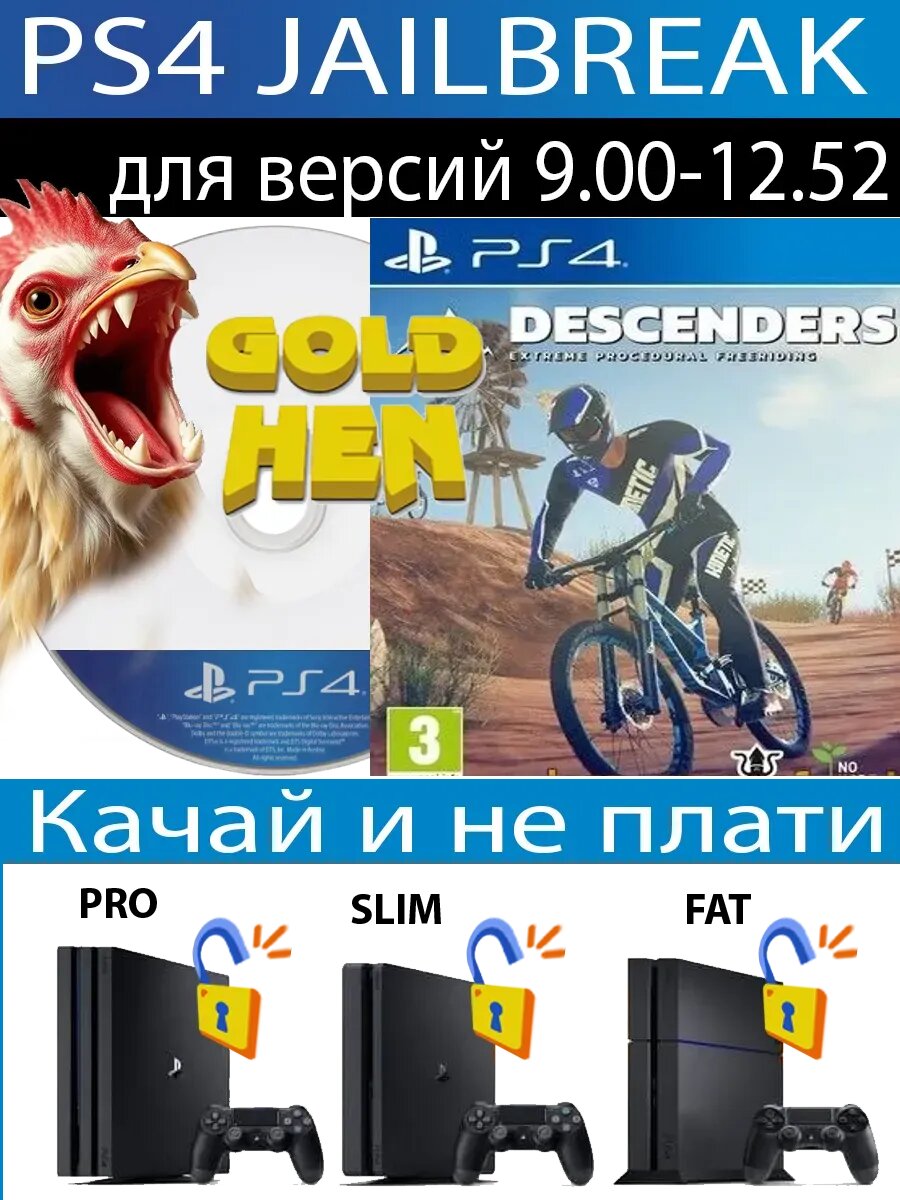 Descenders диск PS4 JB