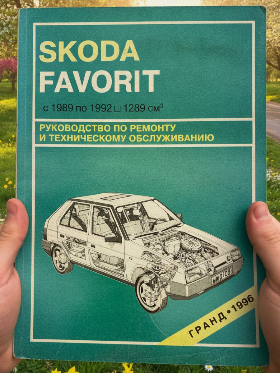 Книга Skoda Favorit 1989-1992 г. руководство по ремонту Шкода Фаворит