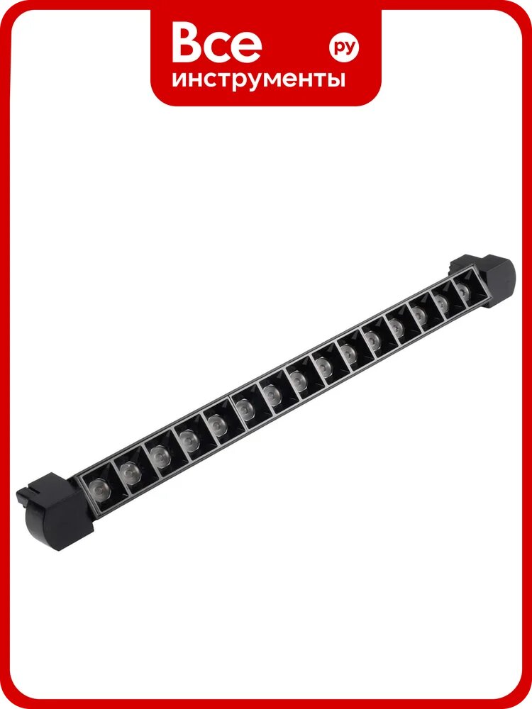 Трековый линейный светодиодный светильник Jazzway PTR 4230R 30Вт 4000K 24град. BL черный 480мм IP40 5068414