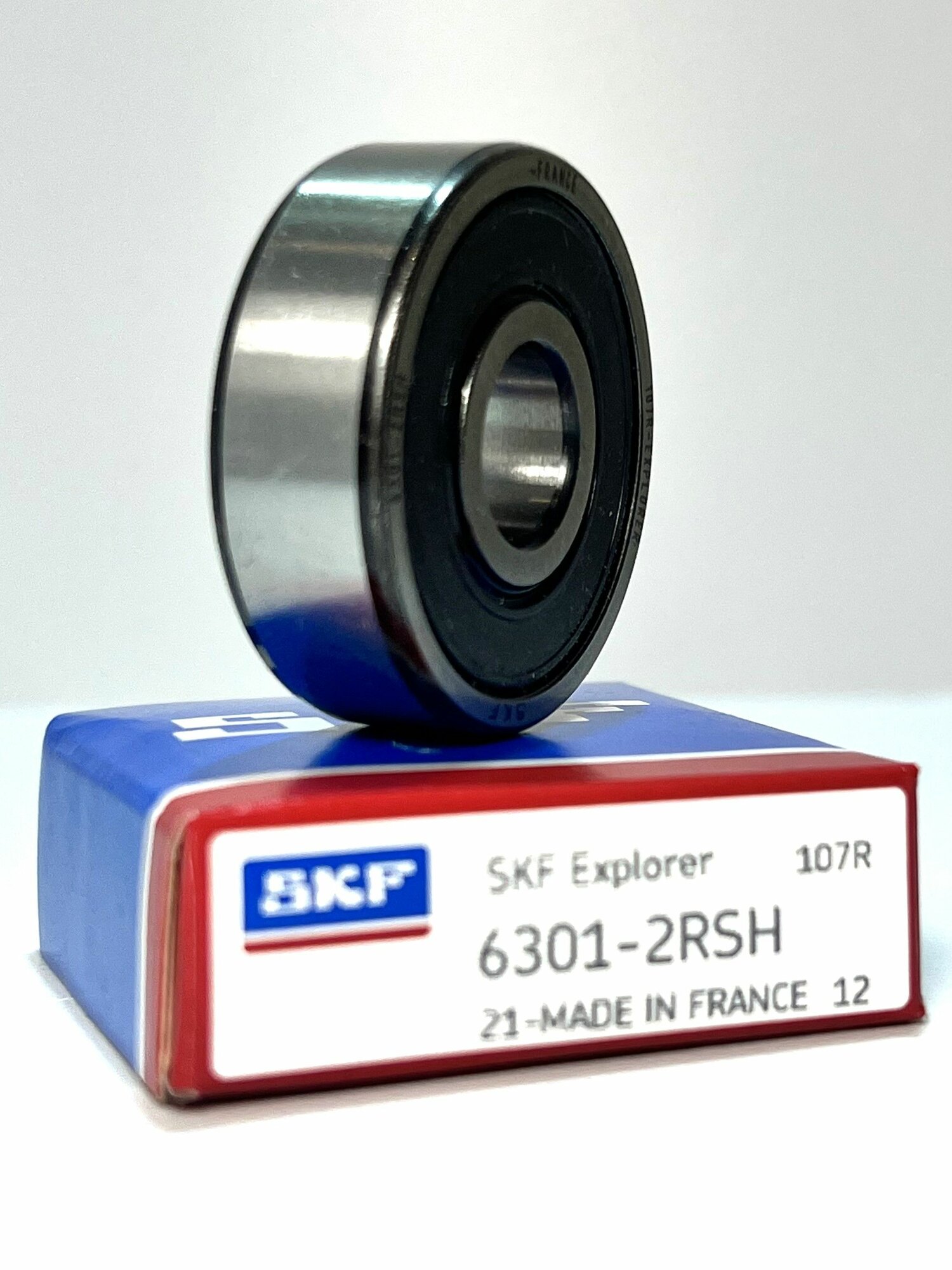 Подшипник 6301-2RS SKF размер 12*37*12