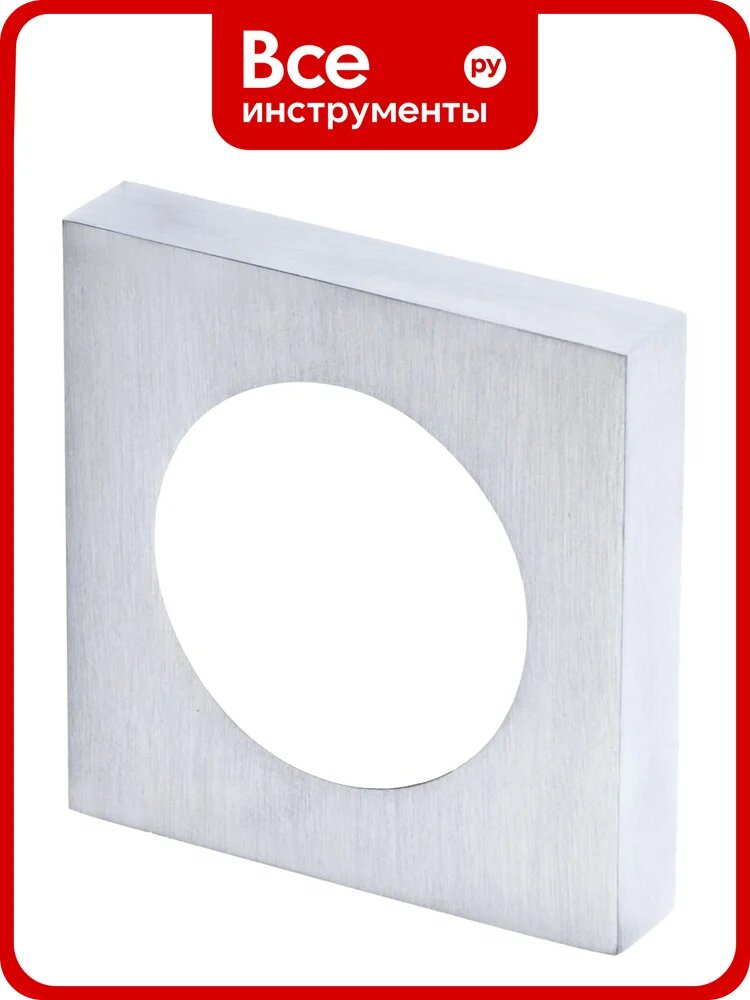 Квадратная накладка DOORLOCK SY пара SCB матированный хром 73592