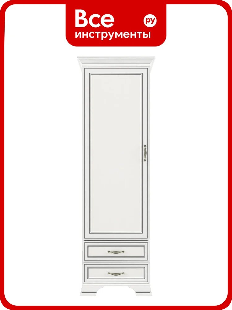 Шкаф Anrex 1D2S, Тиффани, цвет вудлайн кремовый 650741