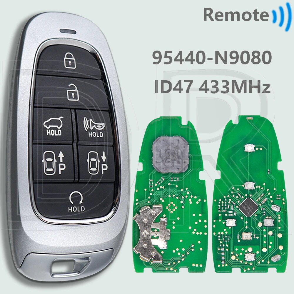Дистанционный ключ 95440-N9080 ID47 433MHz Hyundai Tucson 2021-2024