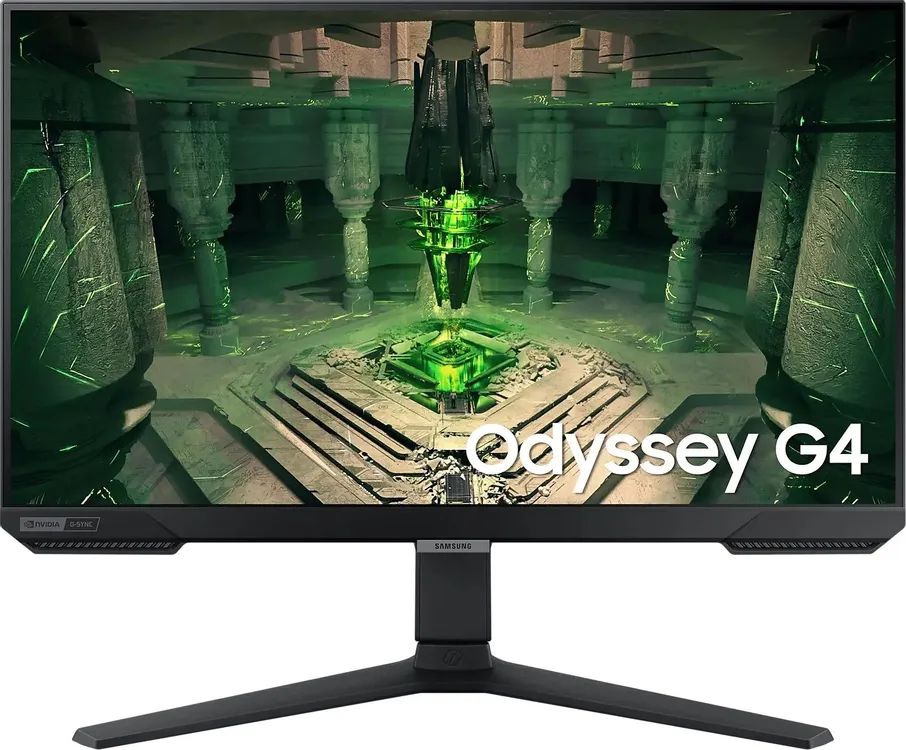 Игровой монитор для компьютера с высокой частотой обновления 25" Samsung Odyssey G4 S25BG400EI IPS 1920x1080 1ms HDMI, DisplayPort