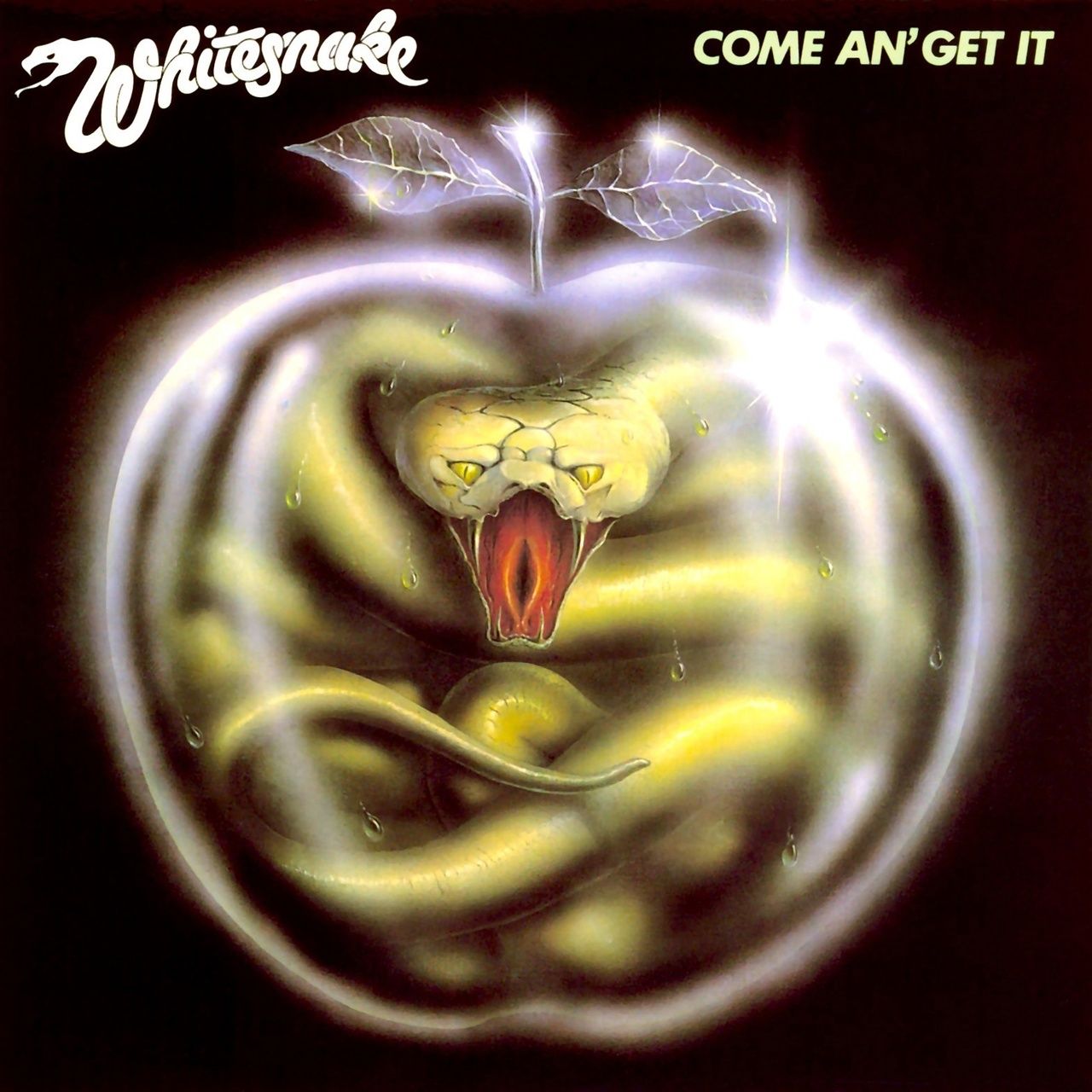 Whitesnake: "Come an' Get It" + бонусные треки, хард - рок (1981, CD диск)