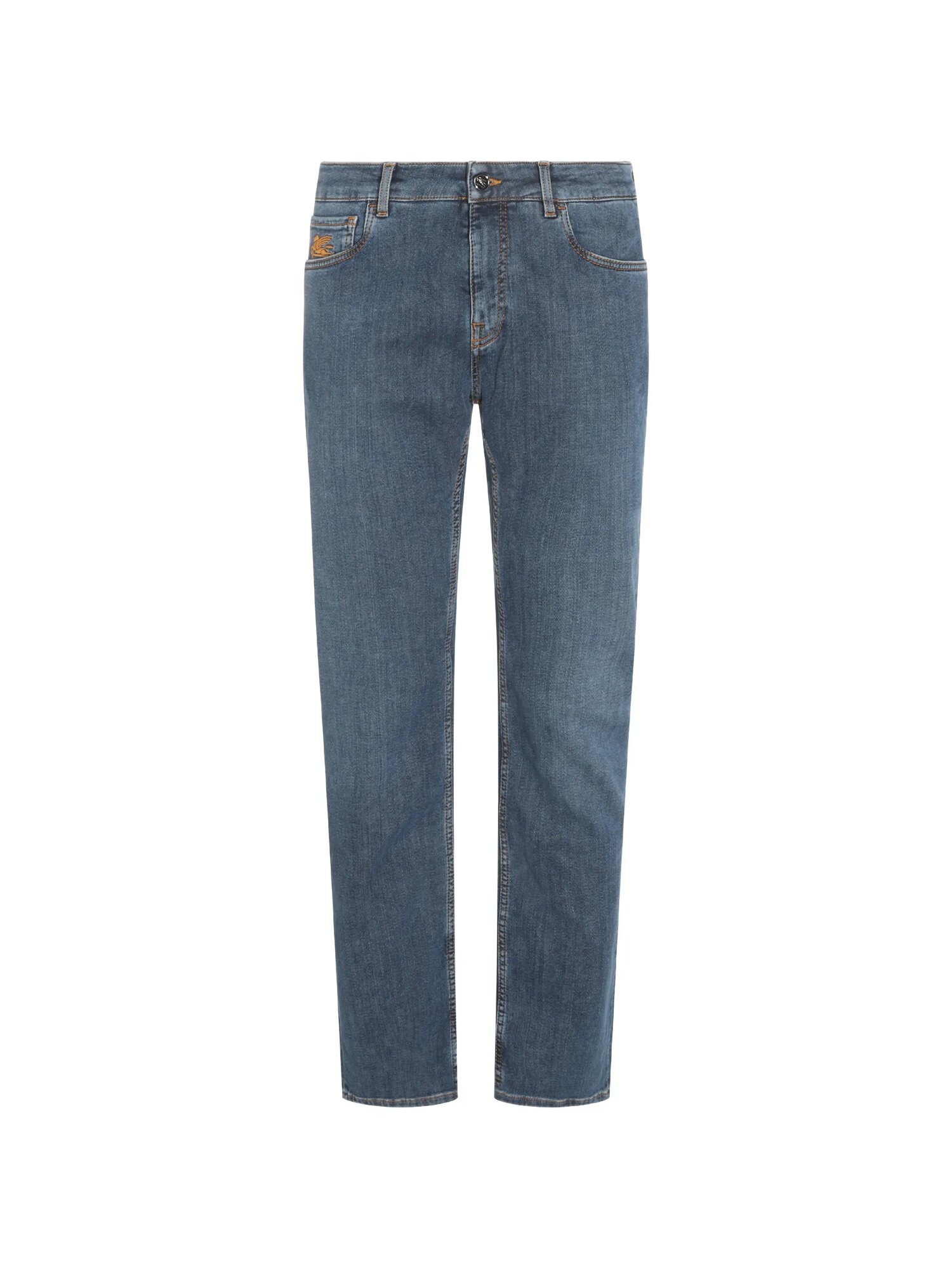 Джинсы ETRO Pegasus-embroidered jeans