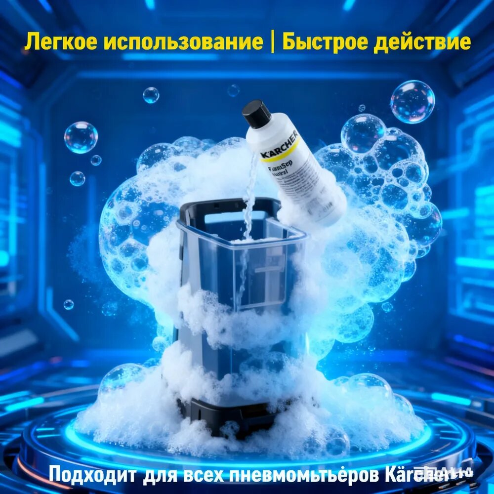 KARCHER, Пеногаситель Foam Stop neutral, артикул 6.295-873.0