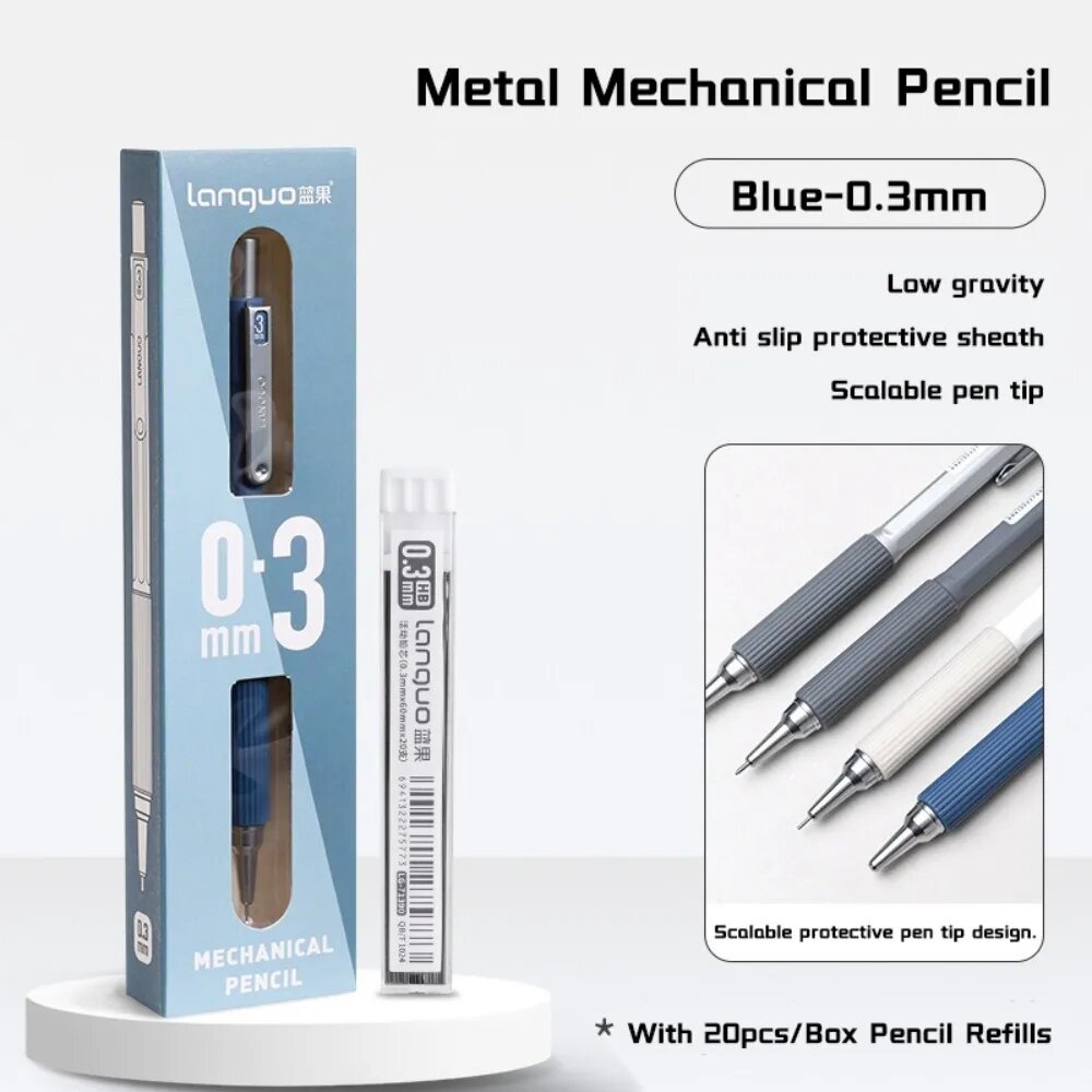Механический карандаш металлический Blue-0.3mm