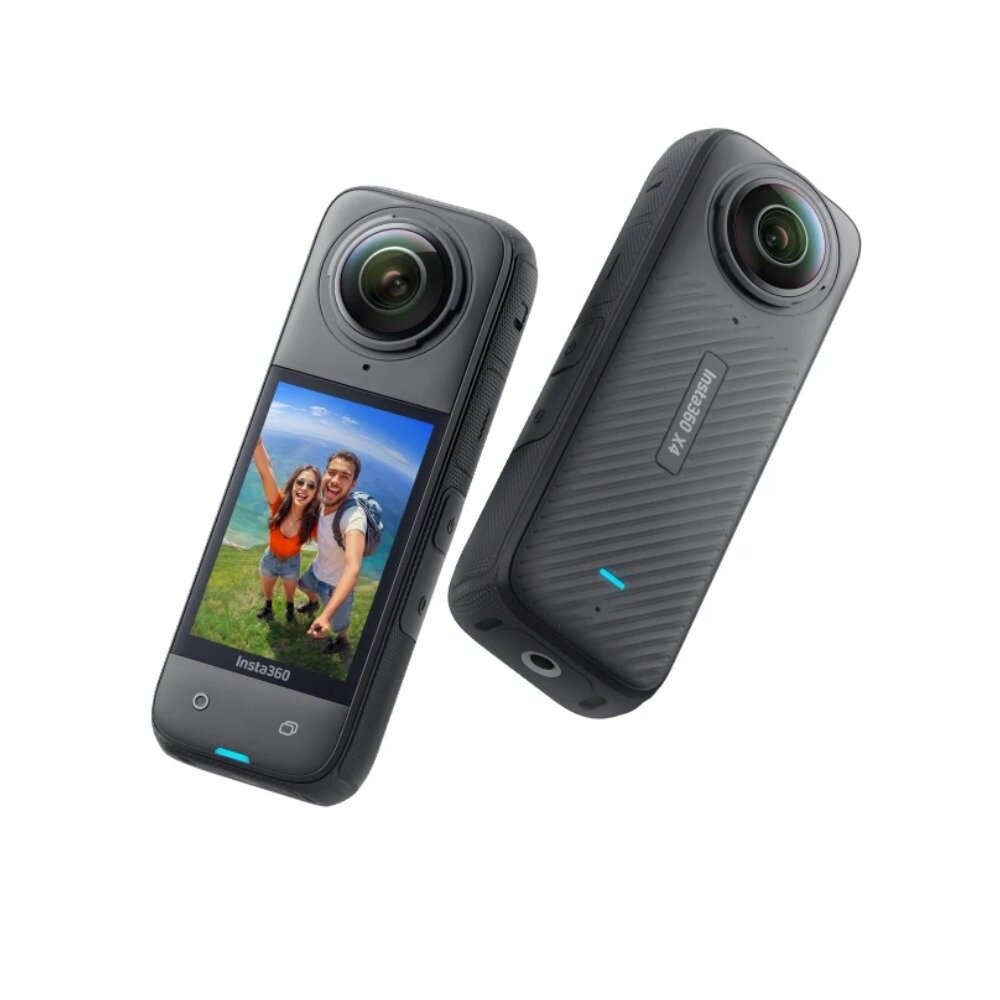 Insta360 X4 Водонепроницаемая Экшн-камера 8K 360 Градусов, Широкоугольное Видео 4K, Невидимая Палка Для Селфи