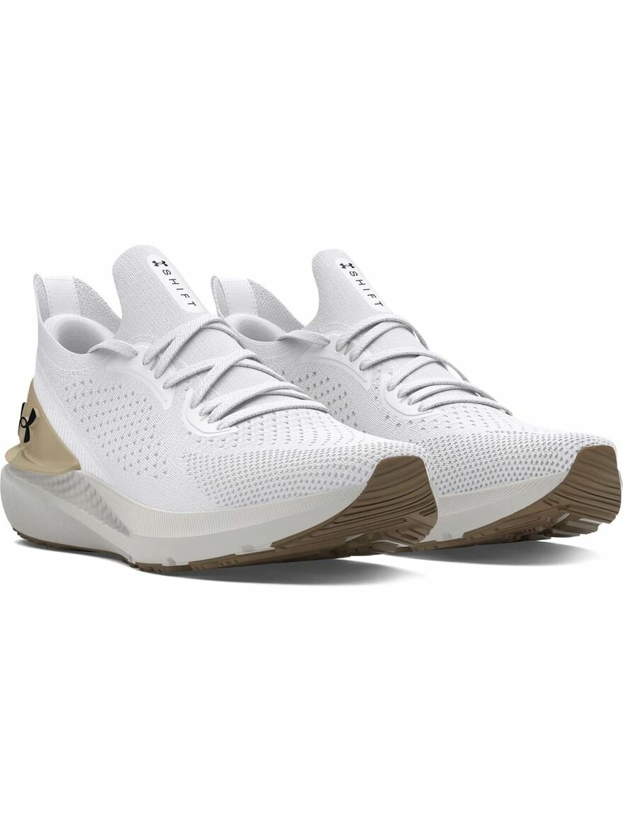 Кроссовки Under Armour W Shift, размер 8.5, белый/золотой — фото 1