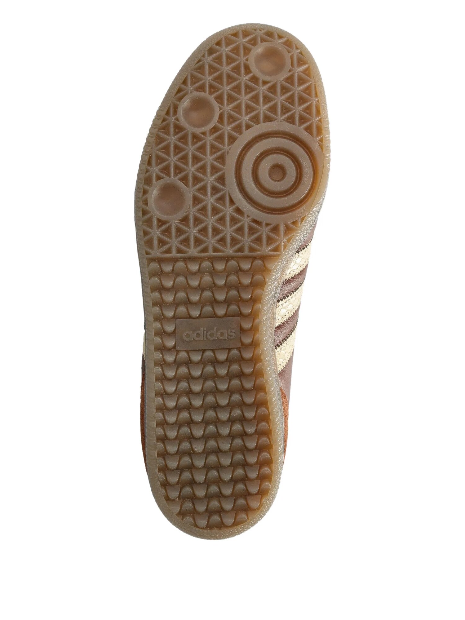 Кроссовки adidas Samba JP, размер 7.5 US, коричневый — фото 1
