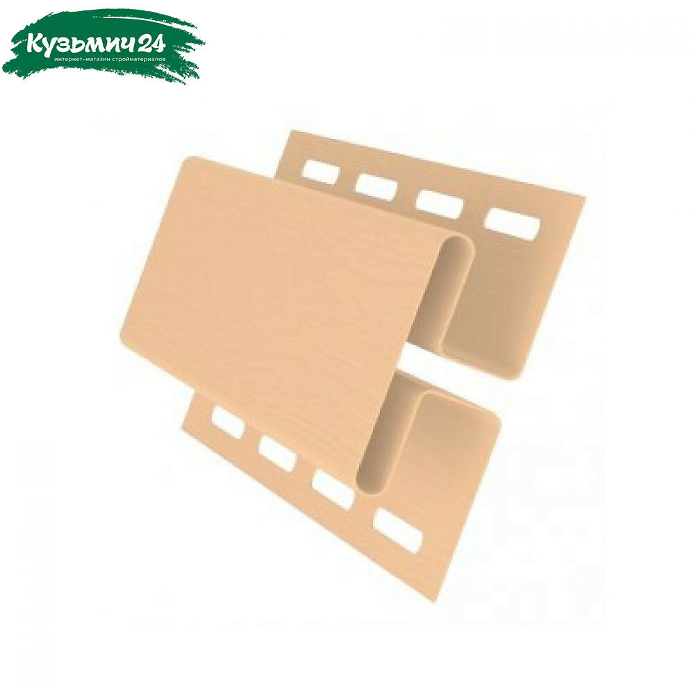 Сайдинг планка соединительная Персиковая, 1 шт.