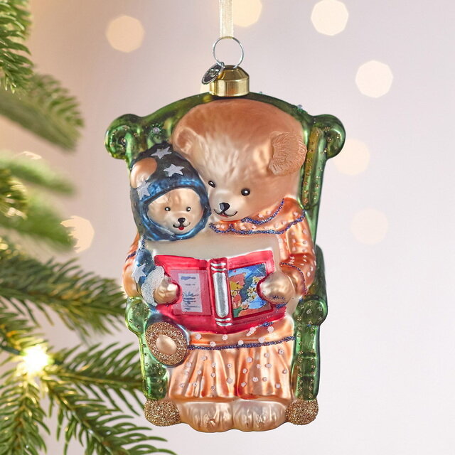 Елочная игрушка Сонные Сказки 12 см в подарочной коробке, стекло, Winter Deco, 1001254