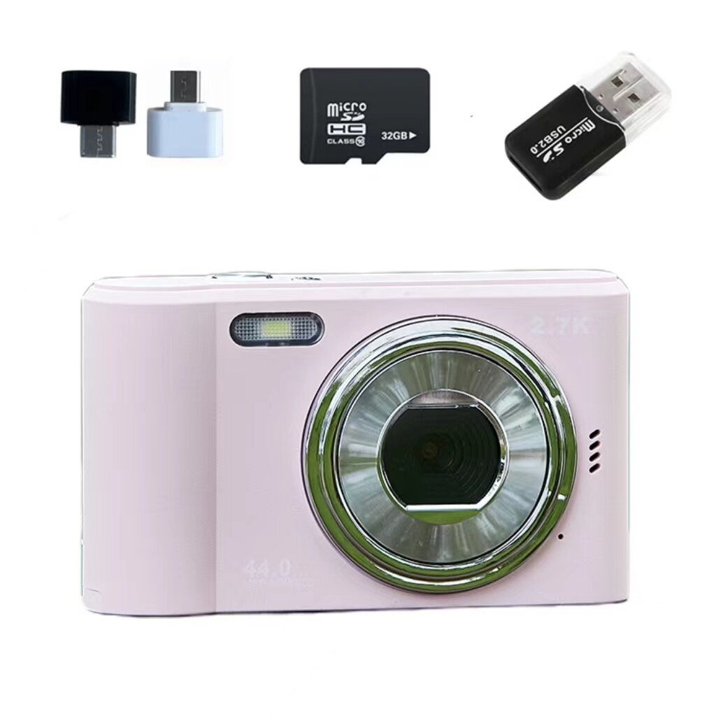 Цифровая камера унисекс X-IT M2 CMOS 48 Мп портативная мини-камера HD-съёмка, pink