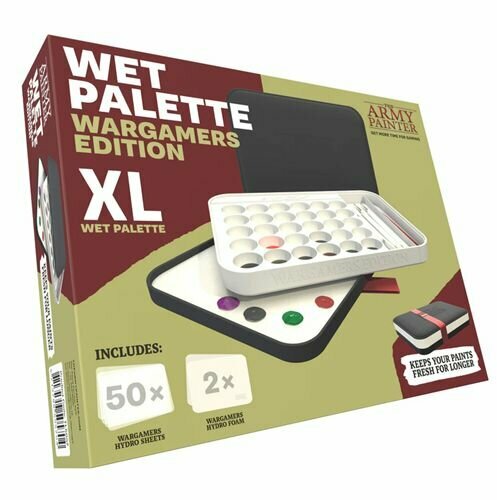Набор влажной палитры и кистей Wet Palette Wargamers Edition The Army Painter TL5057