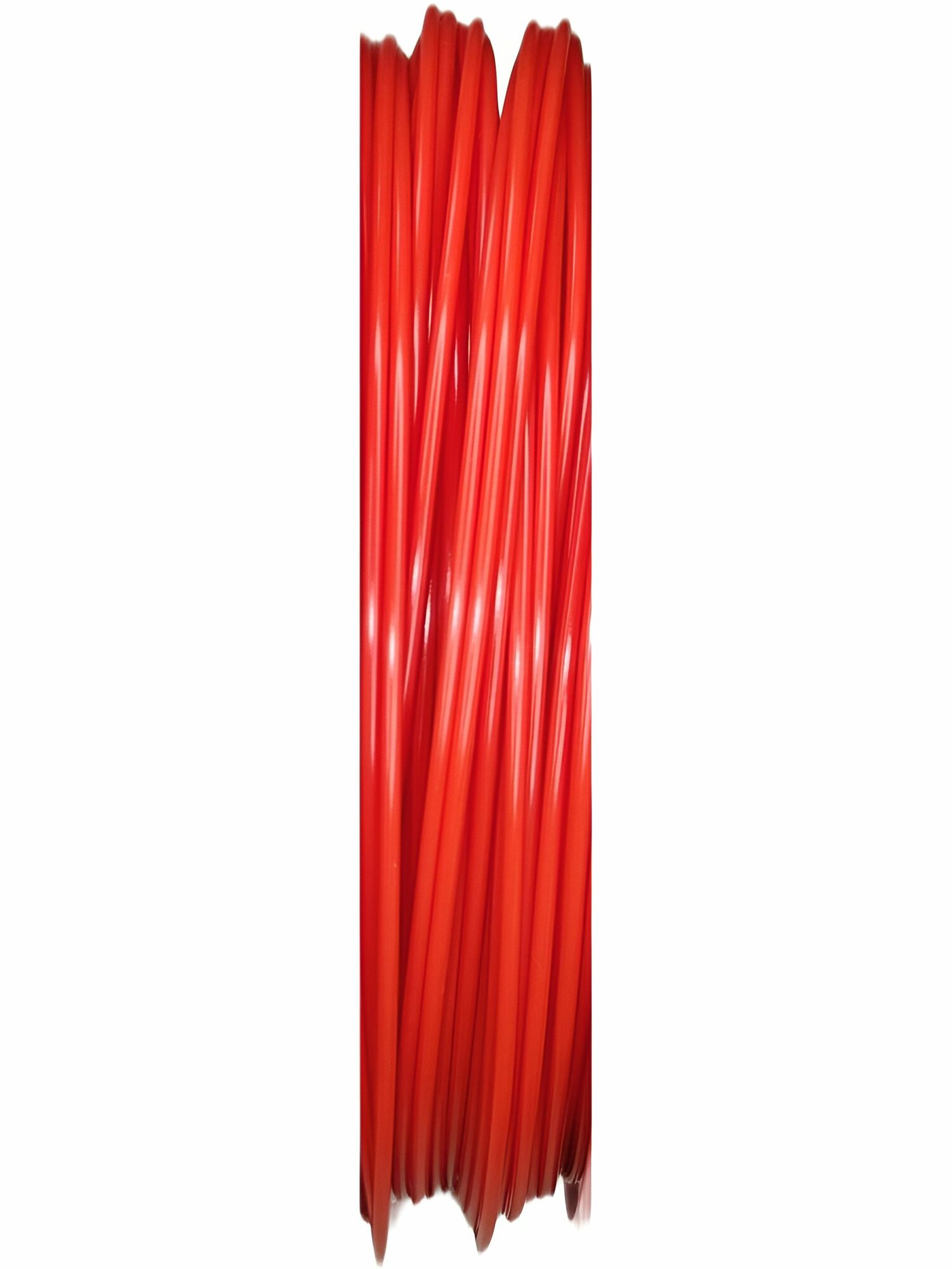 Пластик PLA для 3D ручек, 10 метров, биоразлагаемый, цвет красный