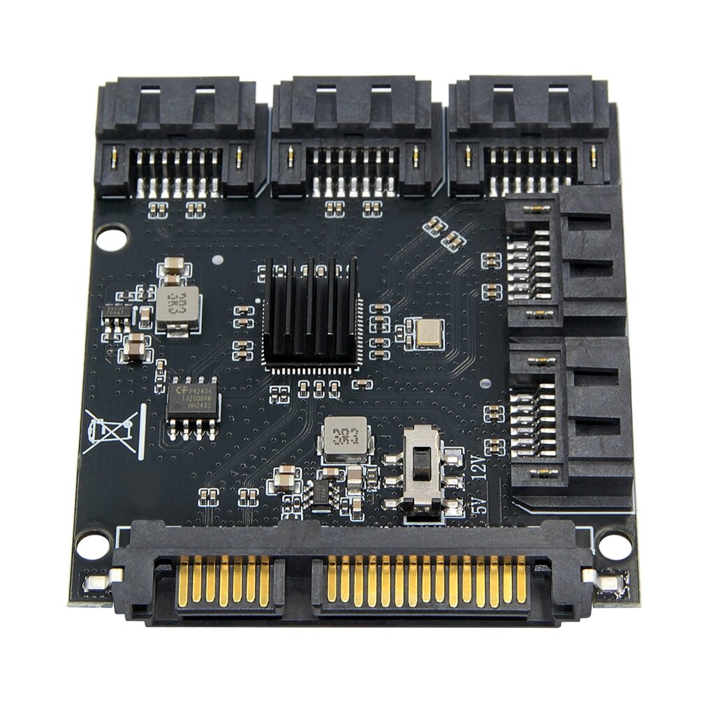 5-портовые Концентраторы расширения SATAs С Множителями портов Для подключения нескольких накопителей И высокоскоростной передачи данных