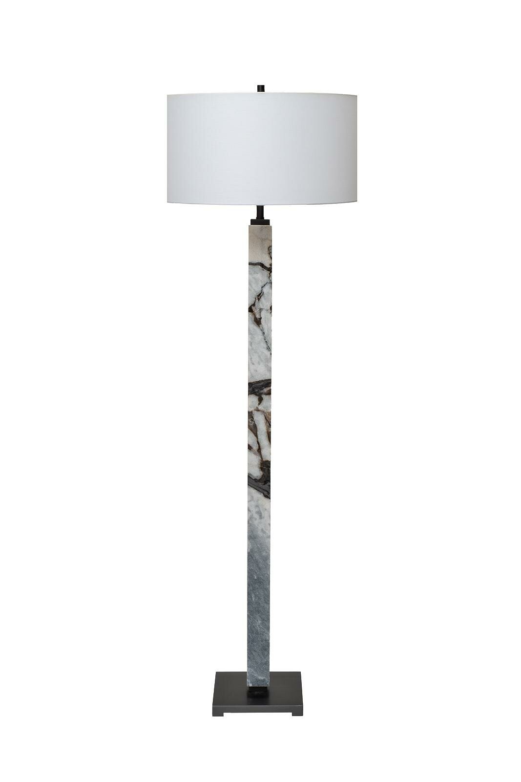 Торшер Garda Decor 185HM-03635 Торшер плафон цвет белый Н.166см арт. 185HM-03635