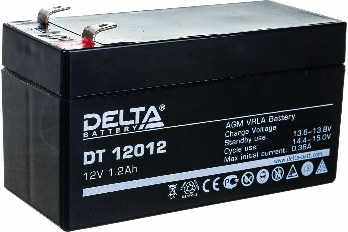 Аккумулятор Delta dt 12012