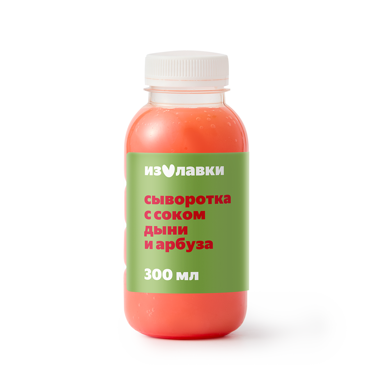 Напиток сывороточный "Из Лавки", с соком арбуза и дыни, 300 мл