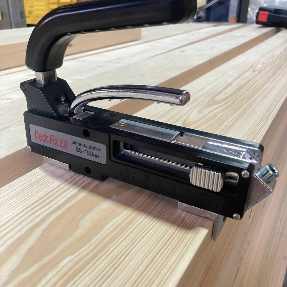Кондуктор для скрытого крепления террасной доски DeckFix 2.0 (85-150 мм)