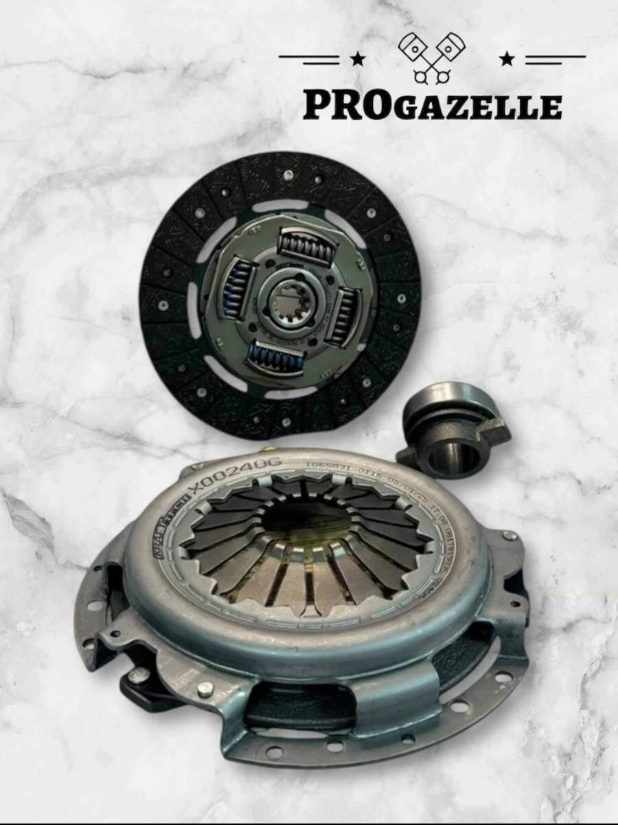 Комплект сцепления KRAFTTECH для газели дв. 405,406,409 усиленный