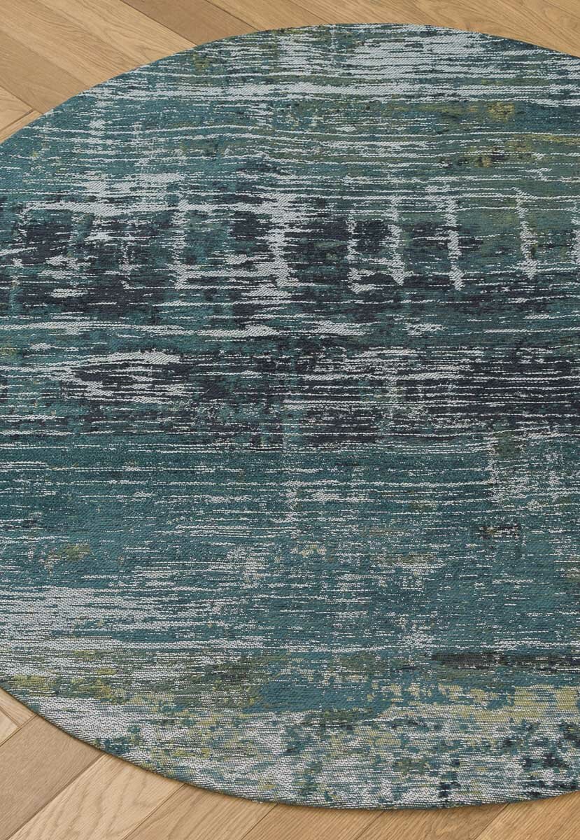 Бельгийский ковер безворсовый 140*140 см Gulf LG3303-L36 круг