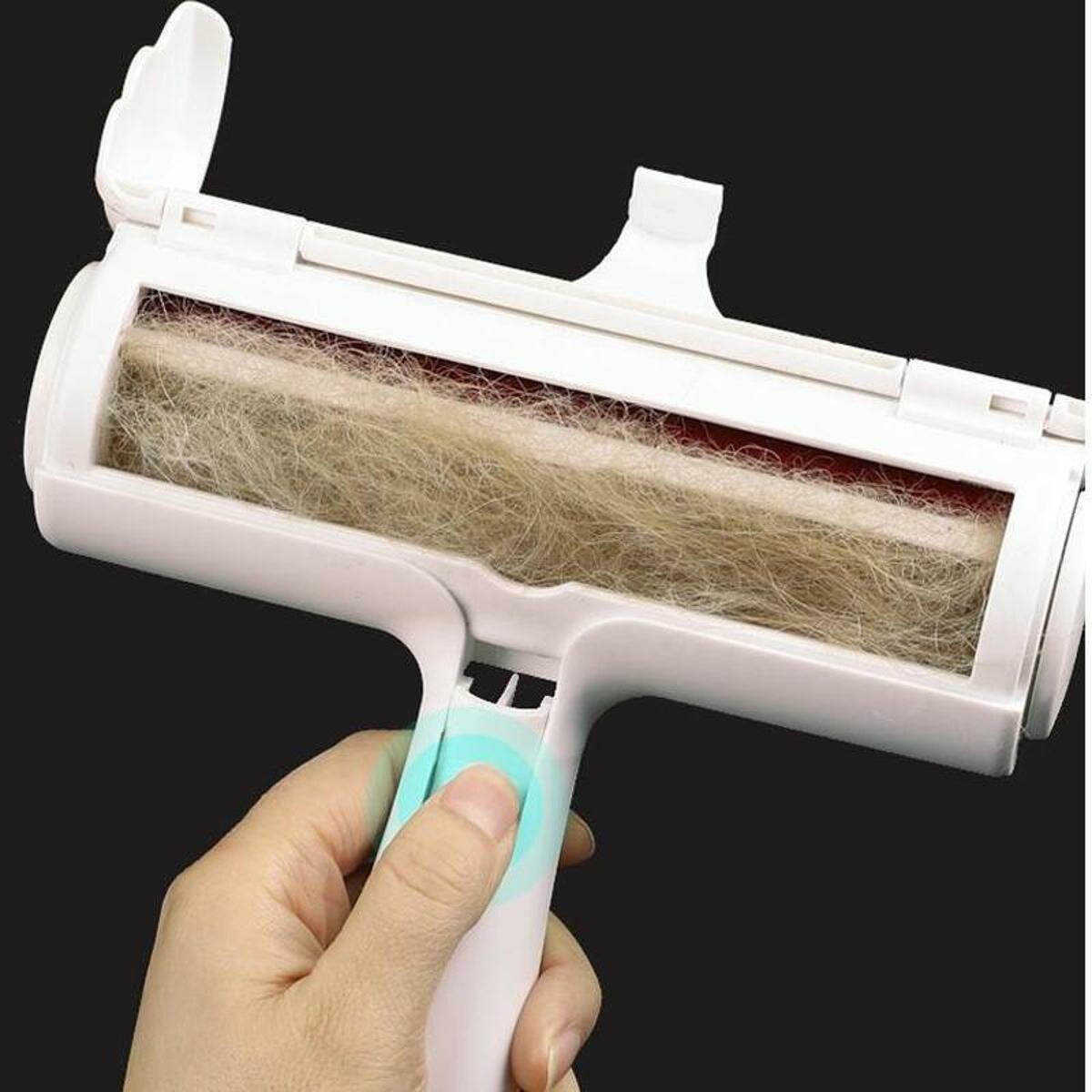 Chom Roller Щетка для удаления шерсти животных Ролик для удаления шерсти домашних животных 2-стороннее удаление шерсти с